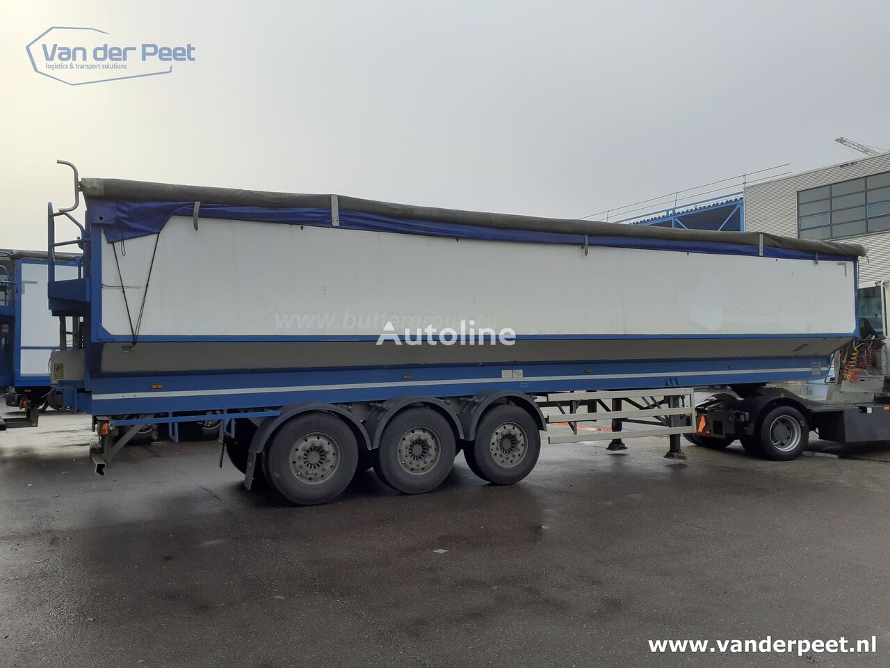 Knapen Trailers belt semi-trailer for sale Netherlands Nieuwkoop, JT31971