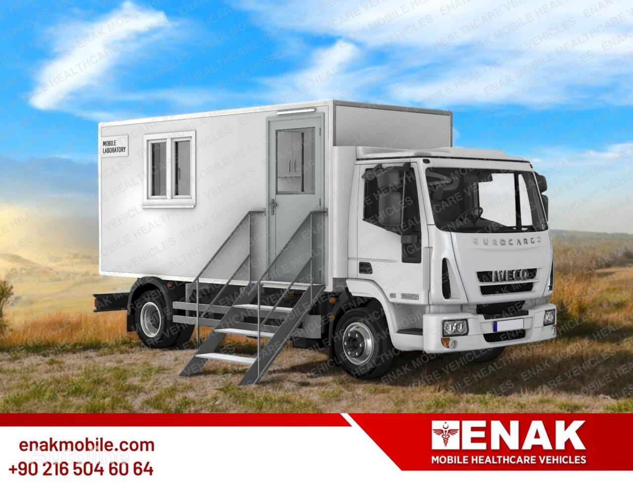 IVECO Truck Mobile Laboratory on box truck for sale Turkey Ataşehir ...