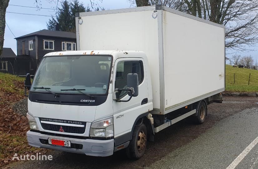 Buy Mitsubishi Canter box truck by auction Norway Sletta, ZW43297