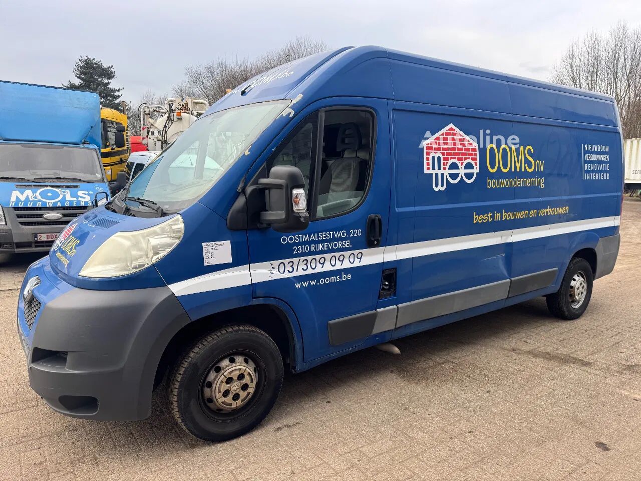 Microbuz de marfa Peugeot Boxer **EURO 4-BELGIAN ORIGINE** de vânzare ...