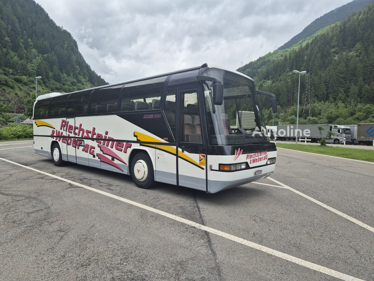 Neoplan JETLINER N 216 coach bus for sale from Switzerland Stabio ...