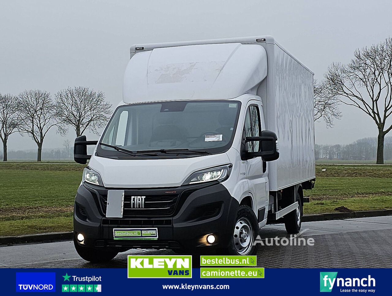 FIAT DUCATO 35 AC AUTOMAAT EURO6 box truck