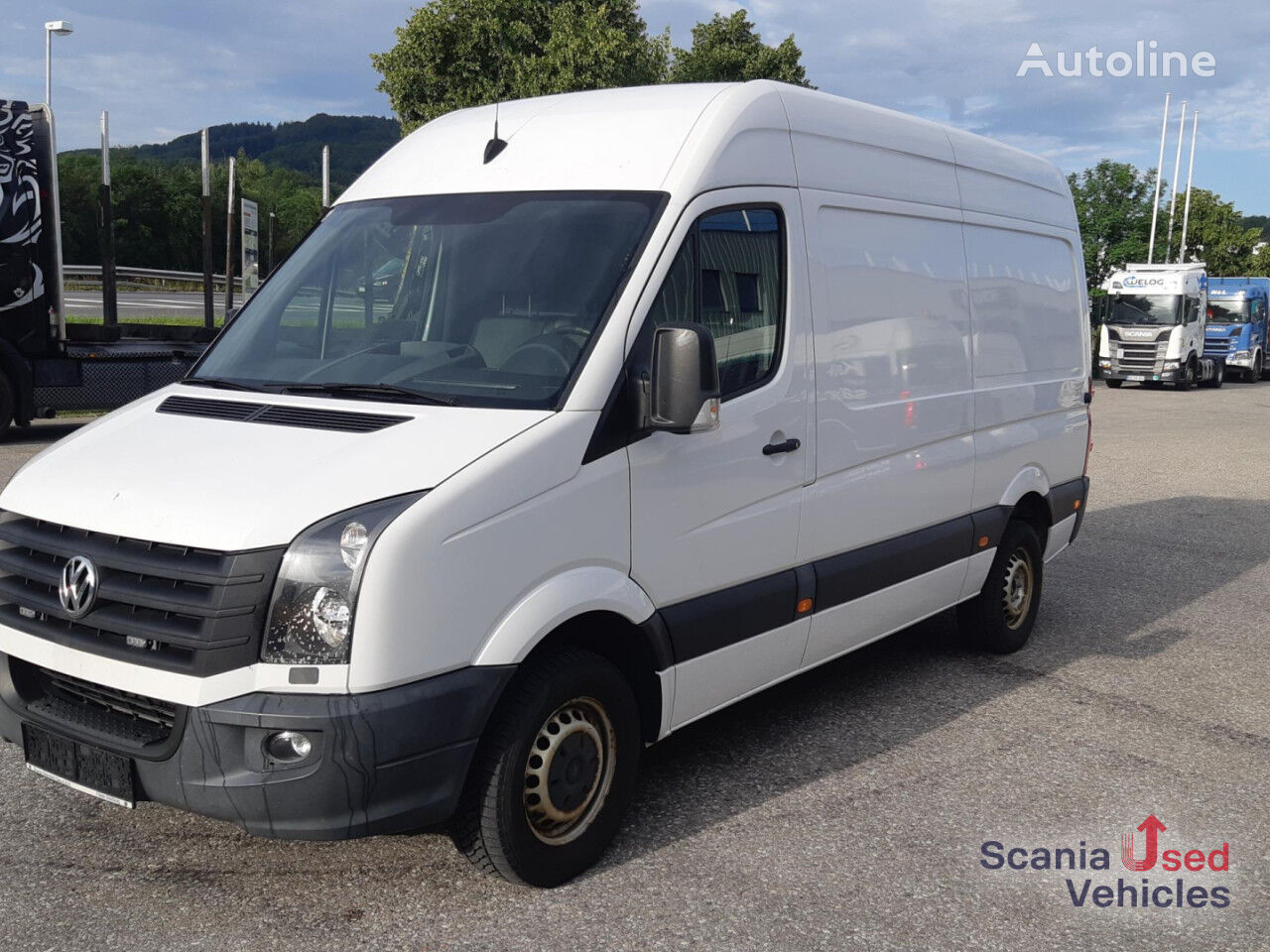 Volkswagen Crafter 2,0 TDI Kastenwagen closed box van for sale Austria ...