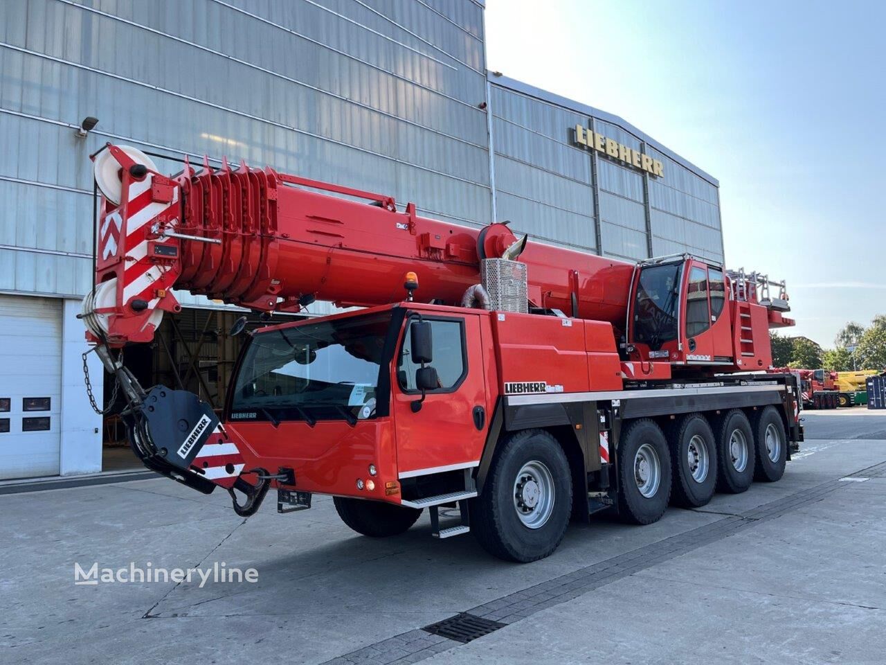 Liebherr LTM 1100-5.2 all-terrain crane for sale from Germany EHINGEN ...
