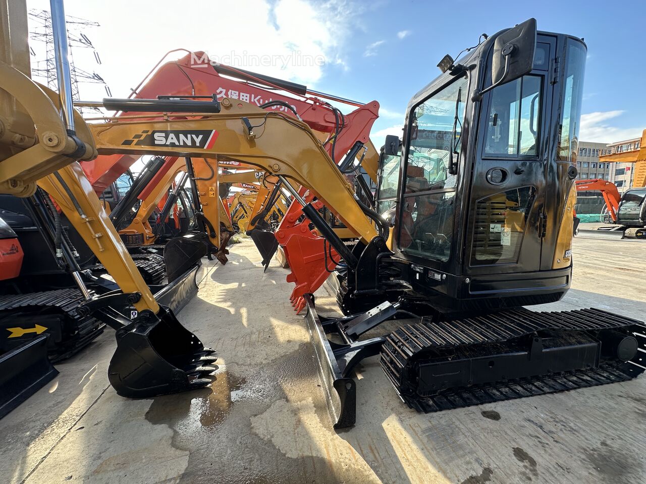 Sany SY35 mini excavator for sale from China Hefei City, Anhui Province, MQ44729 - Machineryline