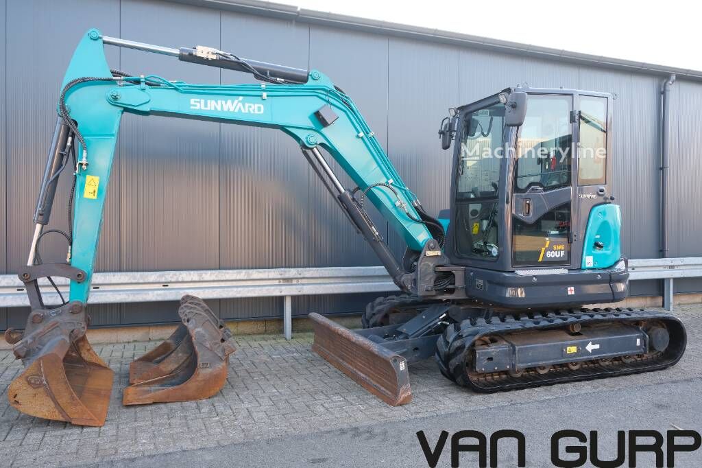 Sunward SWE 60 UF | 2022 | 535h | A/C mini excavator for sale from the ...