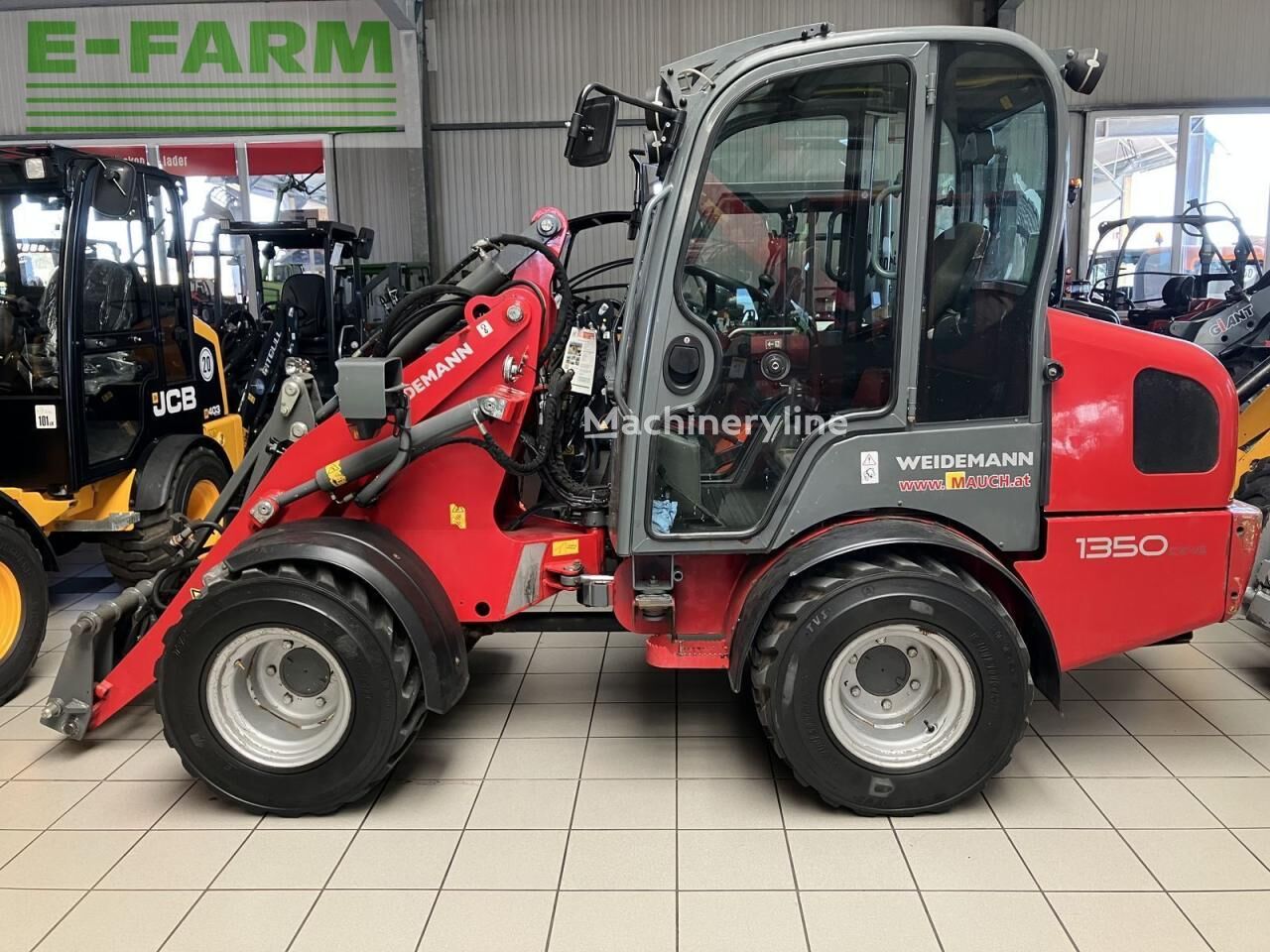 Weidemann 1350cx45 mini excavator for sale from Austria At-5274 ...