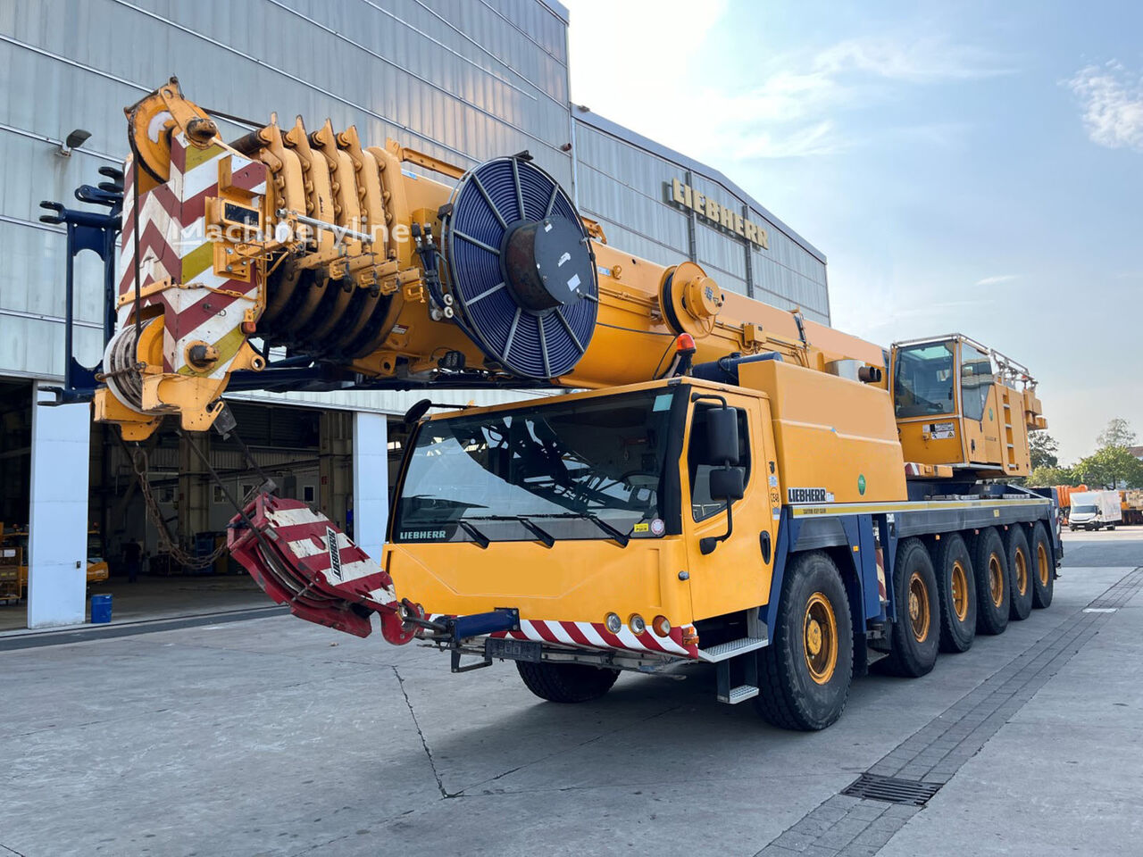 Liebherr LTM 1150-6.1 mobile crane for sale Germany Ehingen (Donau ...