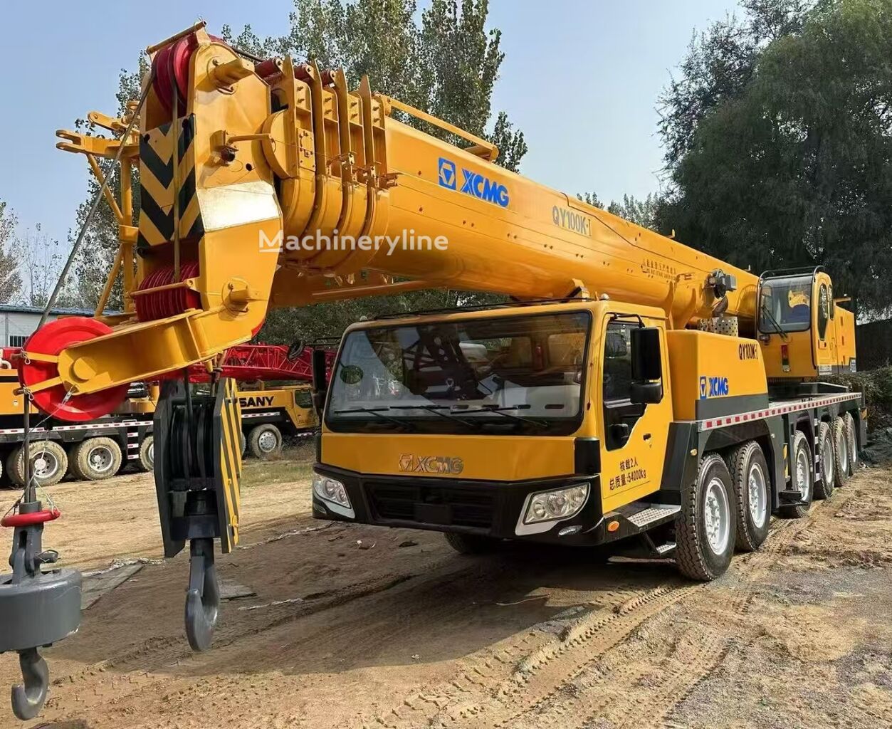 XCMG QY100K-I QY100K-II XCT100 XCA100 100 ton 100t truck crane mobile ...