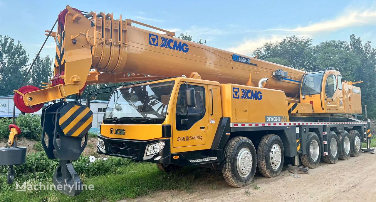 XCMG QY100K-II XCT100 XCA100 100 TON 100 TONS TRUCK CRANE mobile crane ...