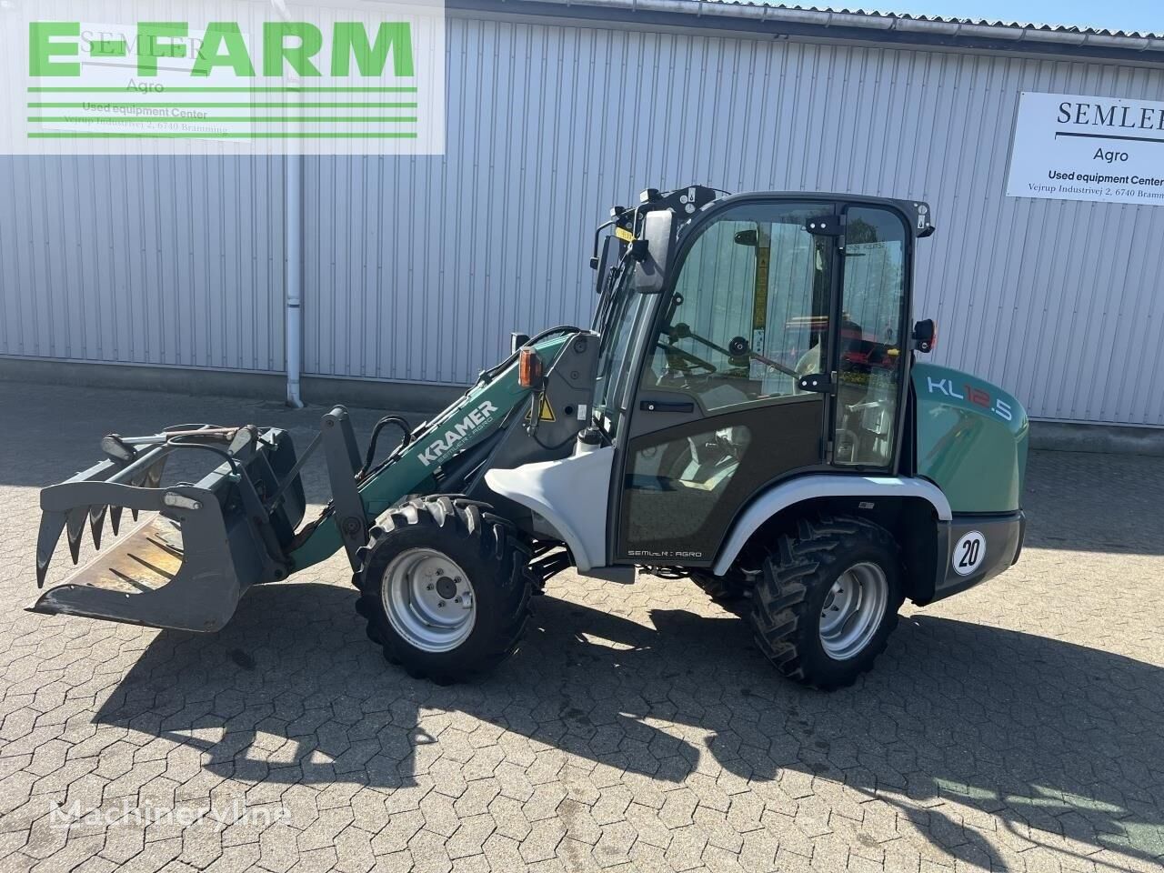 Kramer kl12.5 telescopic wheel loader for sale Germany Hamburg, XW43638