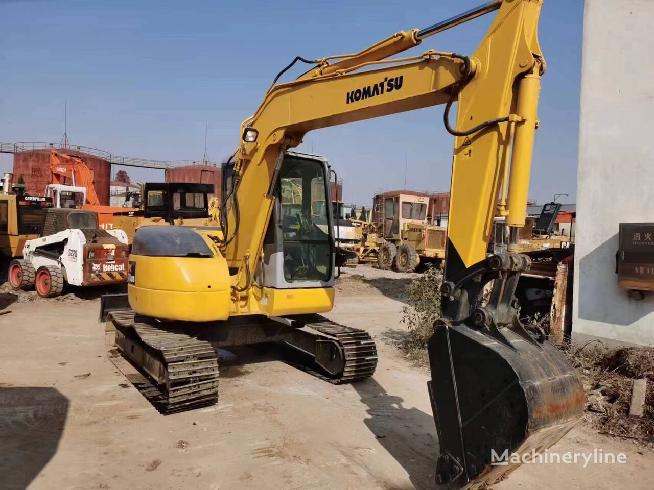Komatsu PC78US-6 used tracked excavator for sale China, UX40861