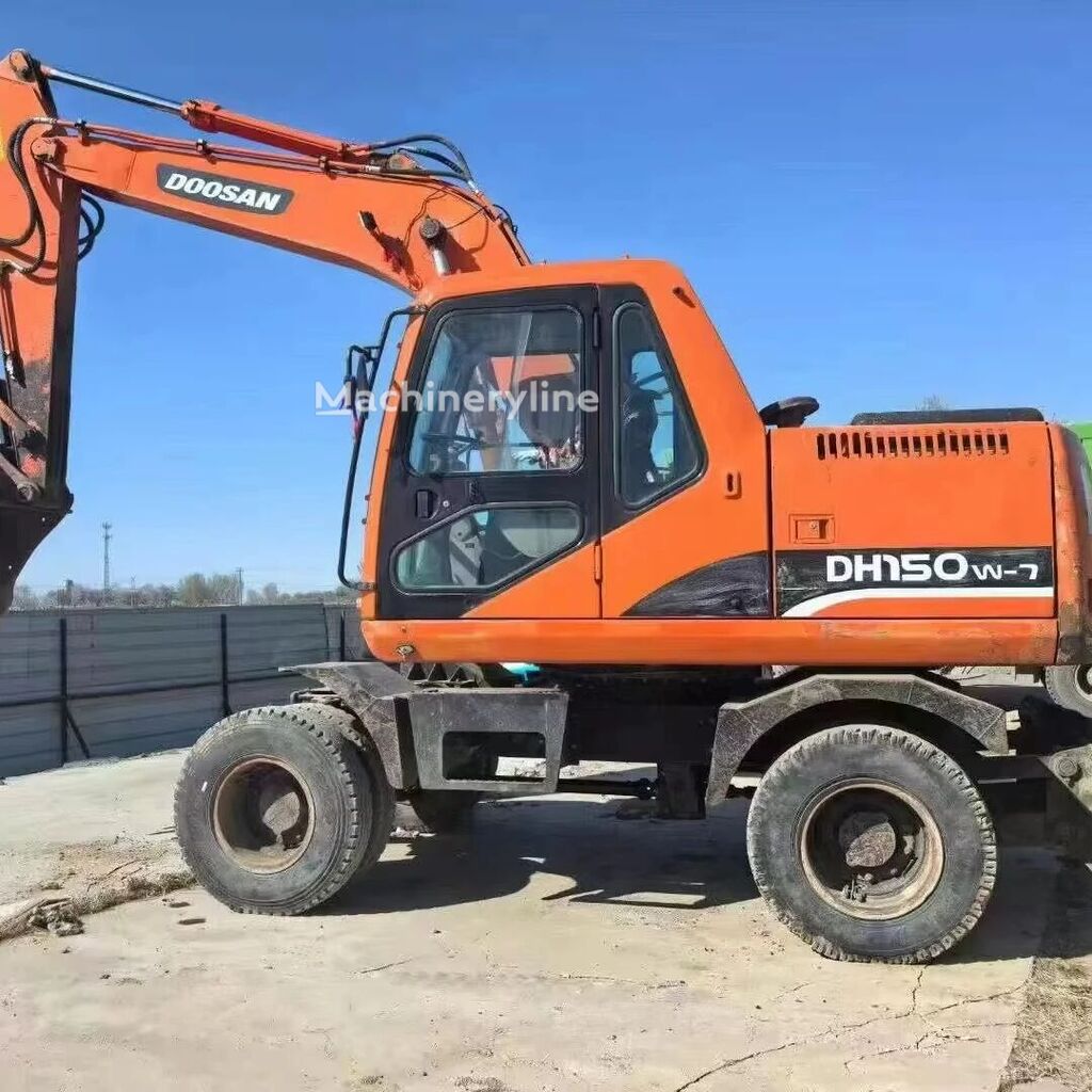 Doosan DH150W-7 wheel excavator for sale from China Hefei, EB47521 ...