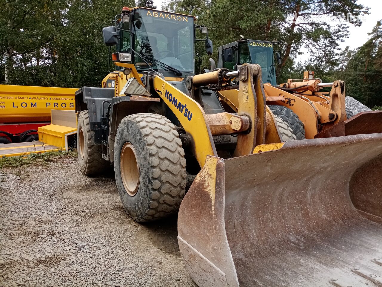 Komatsu WA320-5 wheel loader for sale Czechia Krhanice, DL43356