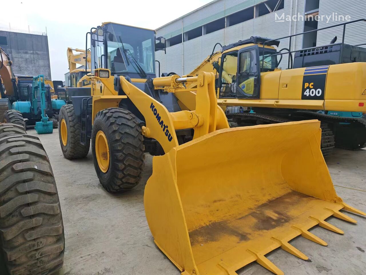 Komatsu WA320-5 WA320 WA380 WA470 wheel loader for sale China Shanghai ...