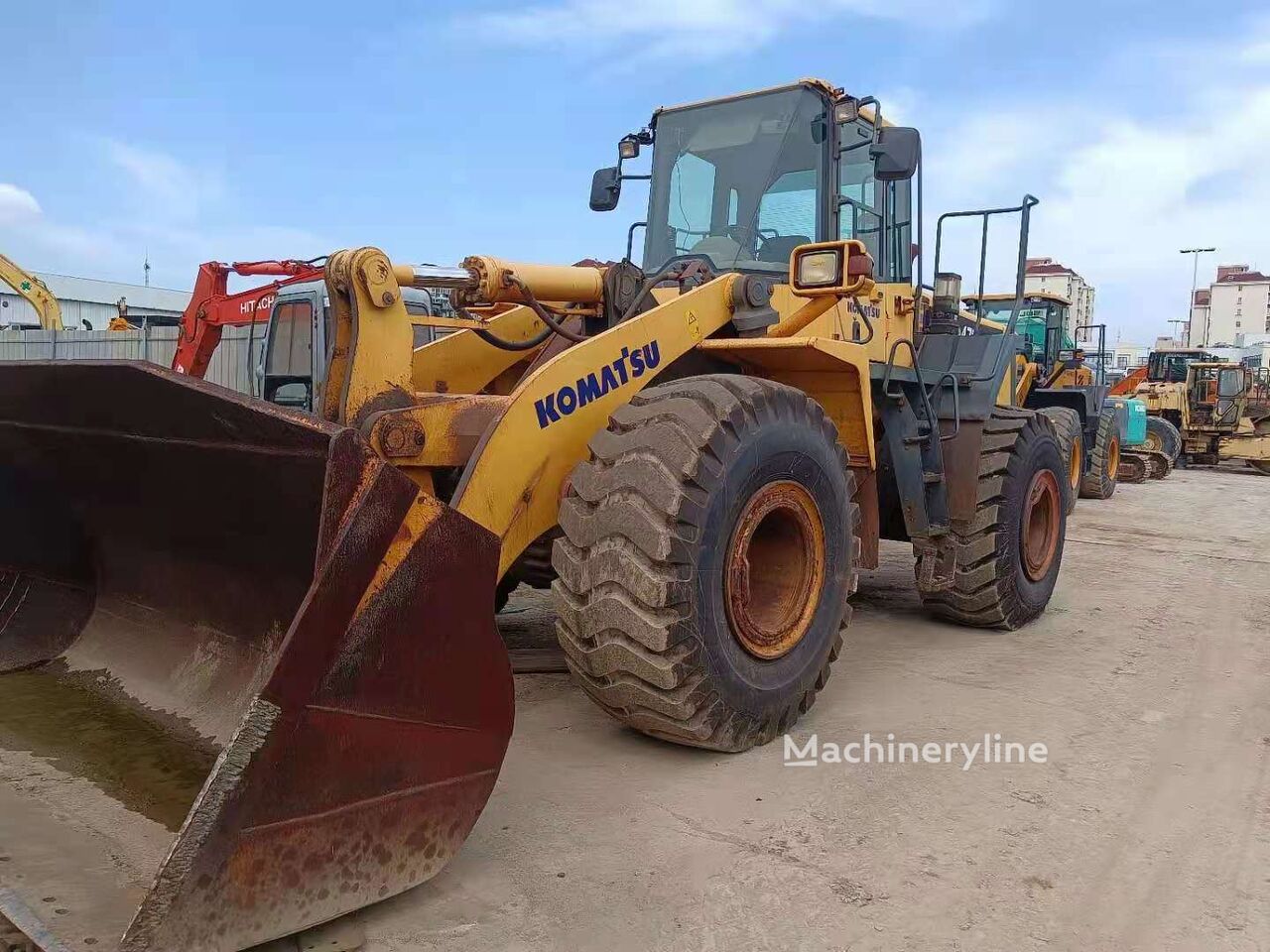 Komatsu WA470-3 wheel loader for sale from China, AP44650 - Machineryline
