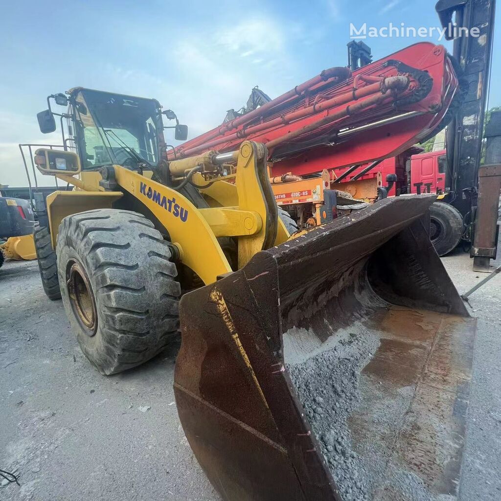 Komatsu WA470-6 wheel loader for sale from China Shanghai, LF23800 ...