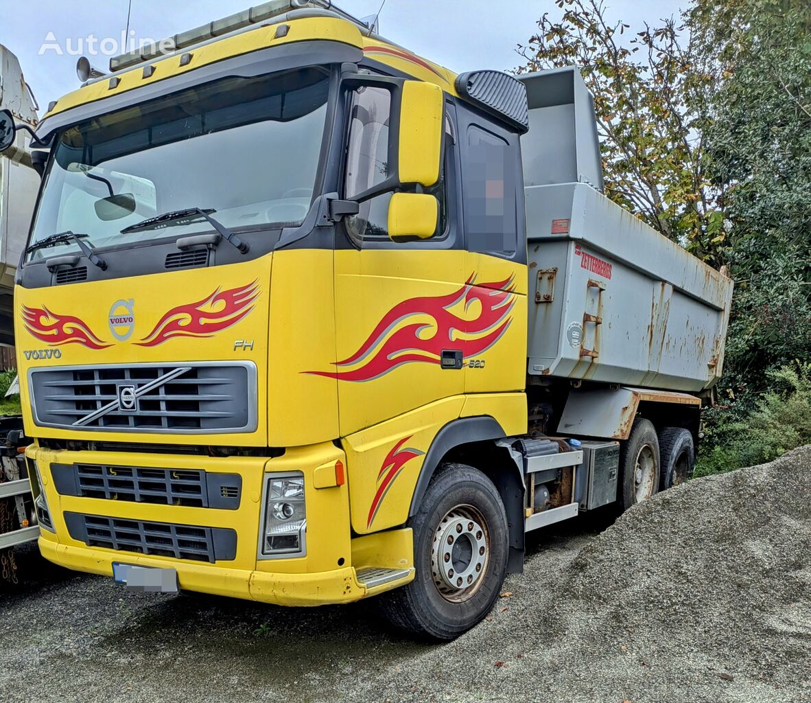 Volvo FH520 *6x4 *MANUAL *FULL STEEL *HUB REDUCTION *RETARDER dump ...