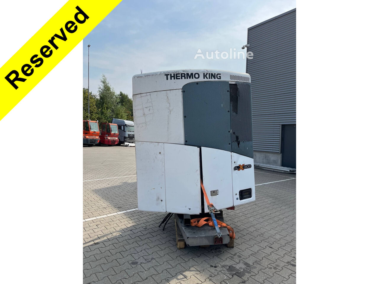 Chłodnia Thermo King SLX 300 / 2012 Model / Frigo Reefer na sprzedaż z ...