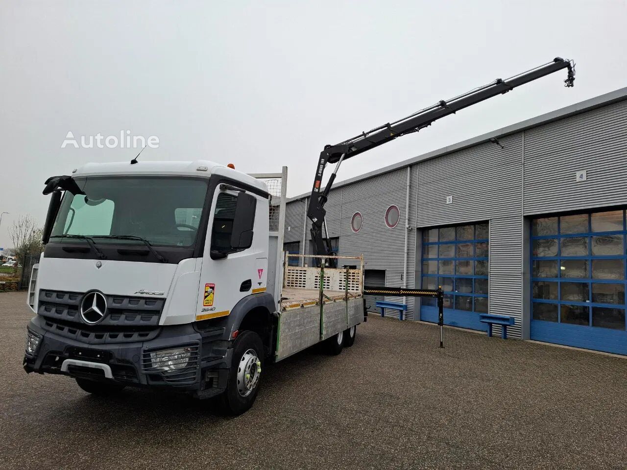 Dropside camion Mercedes-Benz Arocs 2640 / 6X4 / BOG AXLE / FULL-STEEL ...