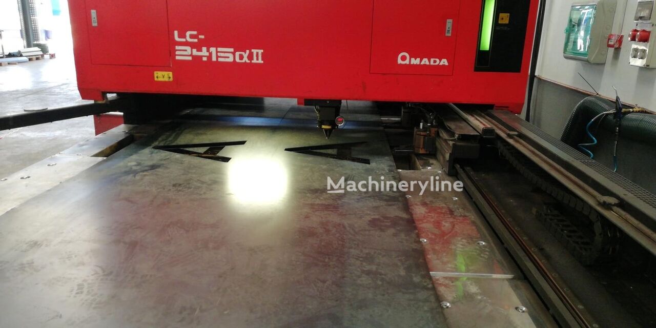 Amada LC 2415 ALPHA II laser cutting machine for sale from Spain ...