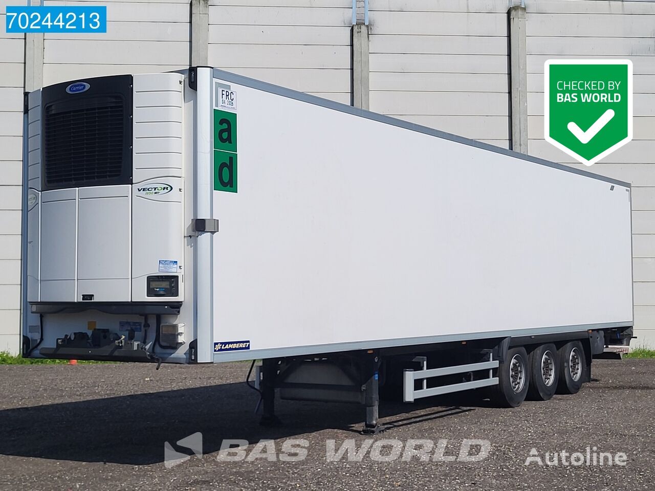 Lamberet Carrier Vector I950 MT LBW Doppelverdamper Liftachse ...