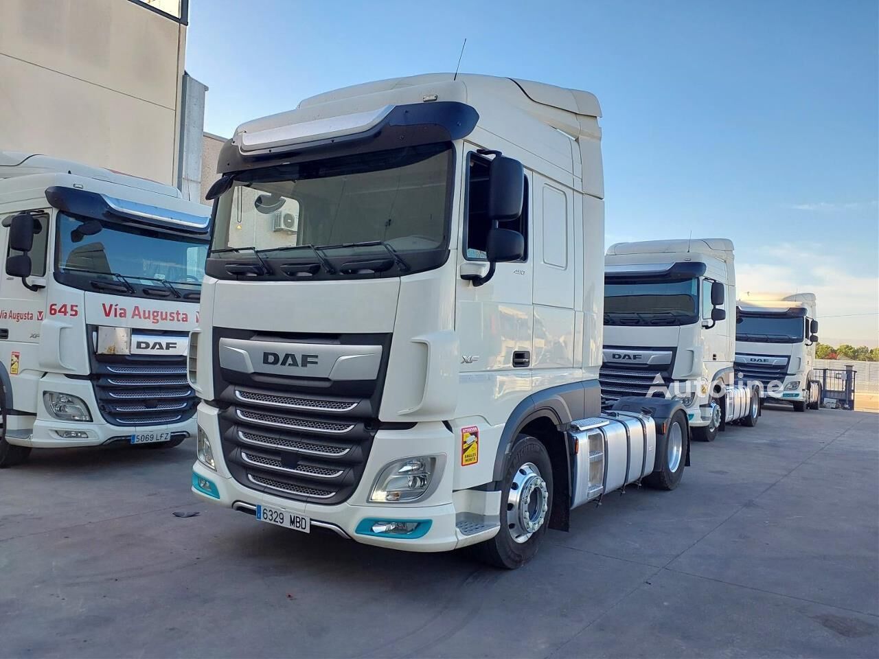 Ciągnik siodłowy DAF XF 480 FT na sprzedaż z Hiszpanii Alcalá de ...