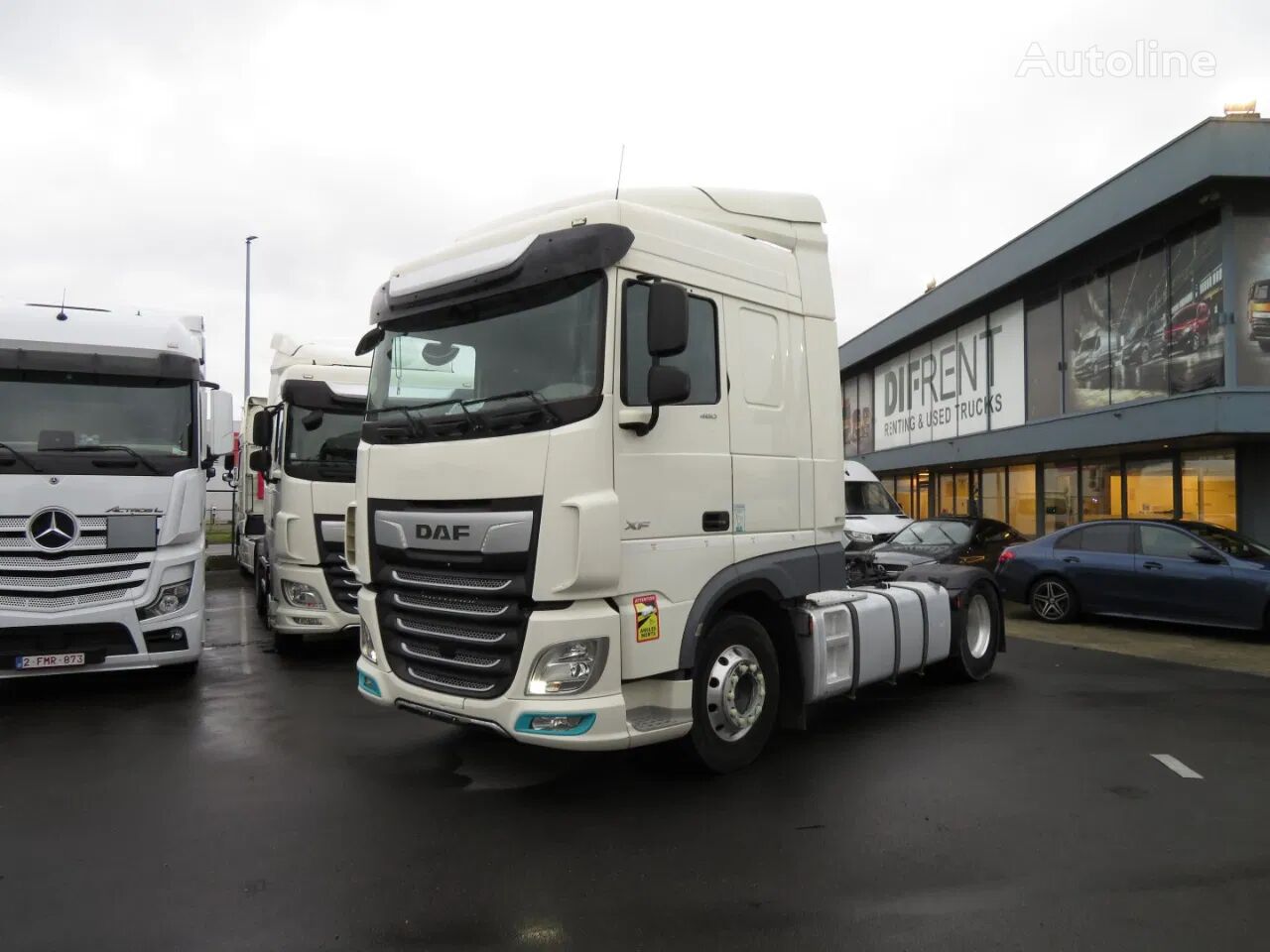 Купить тягач DAF XF 480 FT SPACE CAB ADR ZF INTARDER из Бельгии ...