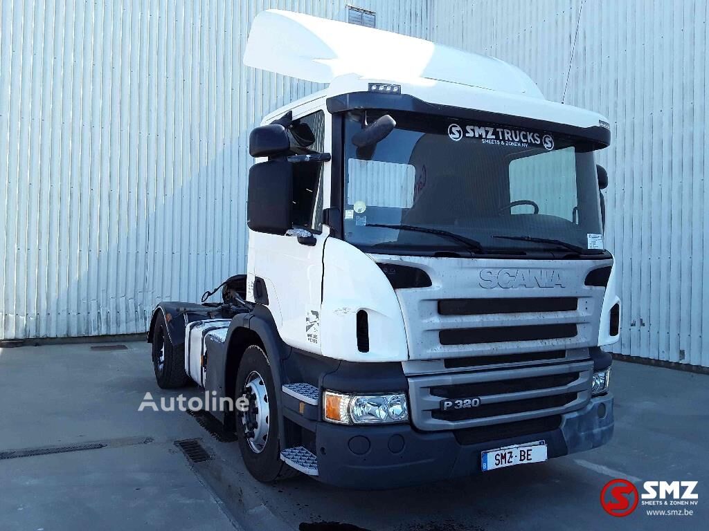 Ciągnik siodłowy Scania P 320 238'km steel lames lift 5th wheel ...