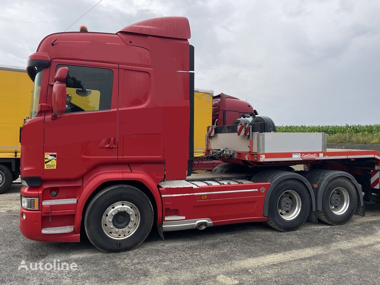 Scania R 580 V8 truck tractor for sale France EPERNAY, JX41749